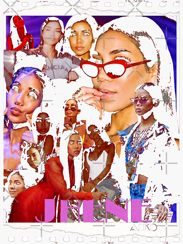 "Beautiful Model Lover Jhene Aiko Graphic Design Awesome For Movie Fans ...