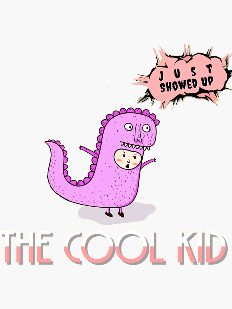 "The Cool Kid Just Showed Up Shirt for Boy Back to School - Funny ...