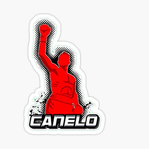 "CANELO" Sticker for Sale by giboleris | Redbubble