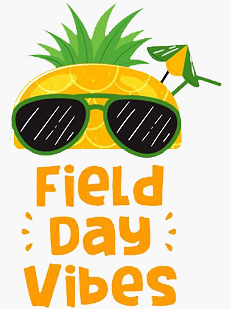 "Field Day Vibes cute For Teacher Kids Field Day 2022" Sticker by ...