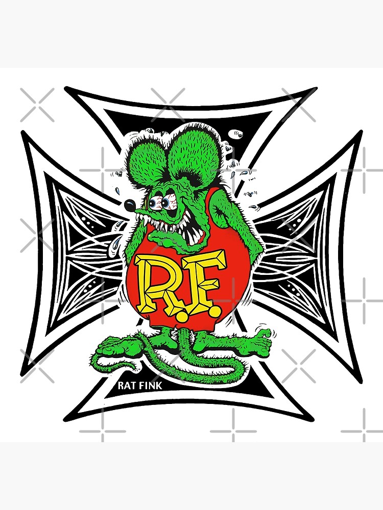 "rat fink !" Poster for Sale by tqt1509 | Redbubble
