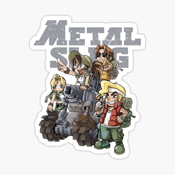 "Legendary Metal Slug Sticker" Sticker for Sale by vazquezjer | Redbubble