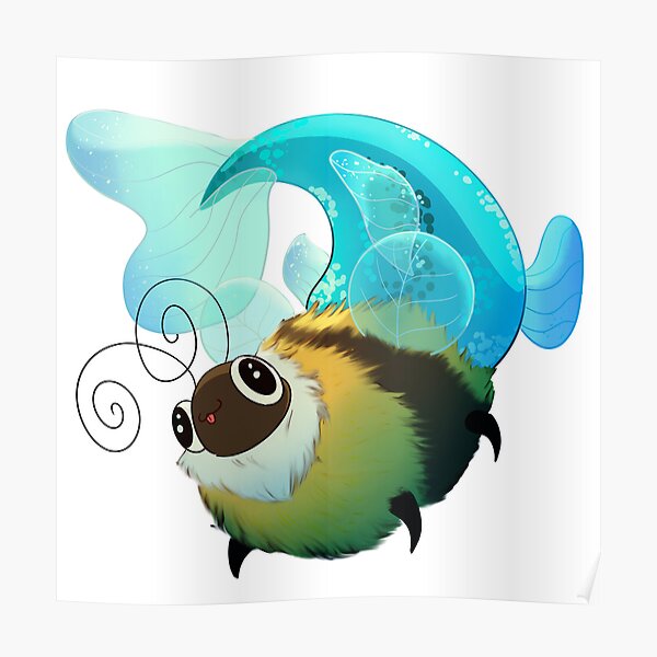 "Merbee" Poster for Sale by Artfromtheabyss | Redbubble