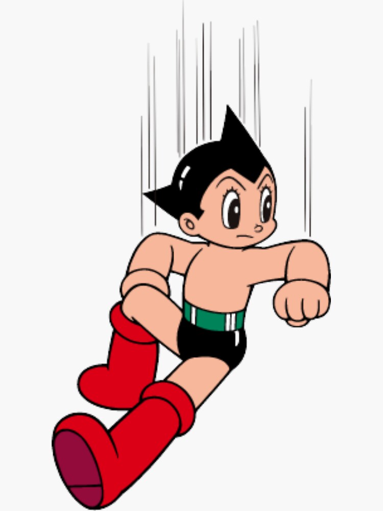 "astro boy" Sticker for Sale by hamzanich | Redbubble