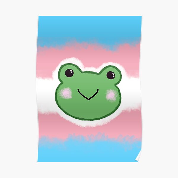 "transgender frog" Poster for Sale by willows--art | Redbubble
