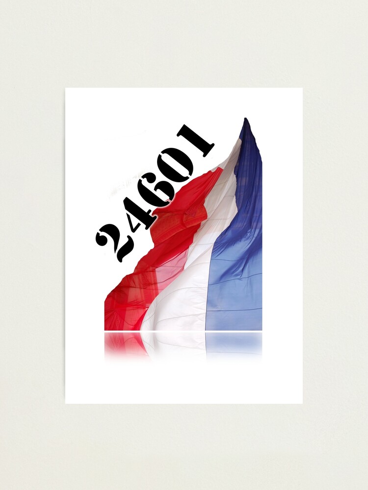 "Les Miserables 24601 " Photographic Print by PeterVines | Redbubble