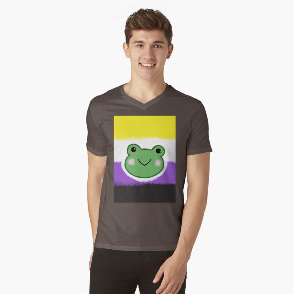"non-binary frog" Sticker for Sale by willows--art | Redbubble