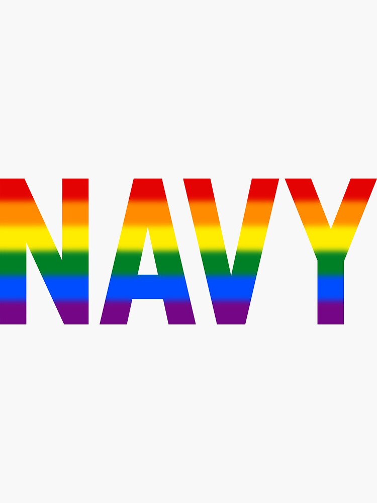"Navy Pride" Sticker for Sale by PeterDixonArt | Redbubble