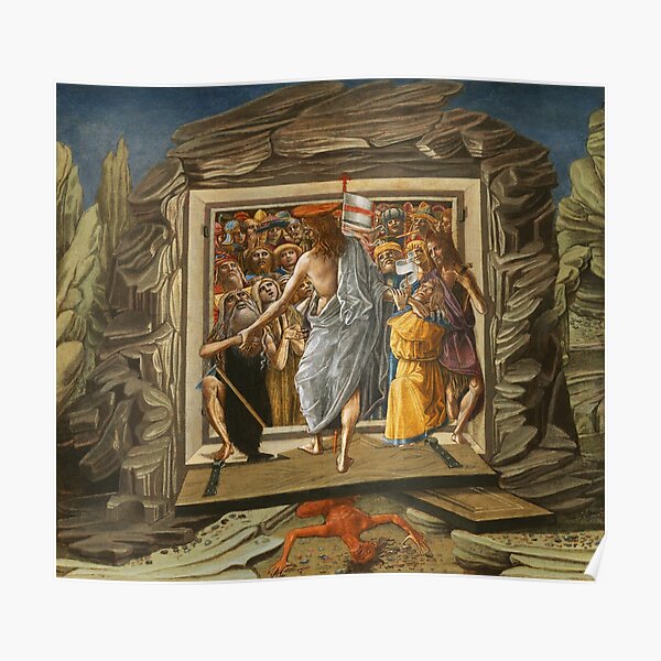 "Christ in Limbo | Benvenuto di Giovanni | 1491 Renaissance Christian ...