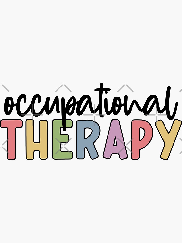 "Occupational Therapy Colorful | OT | Occupational Therapist | OT ...
