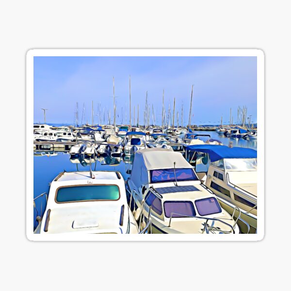 "yachts" Sticker for Sale by makimperia | Redbubble