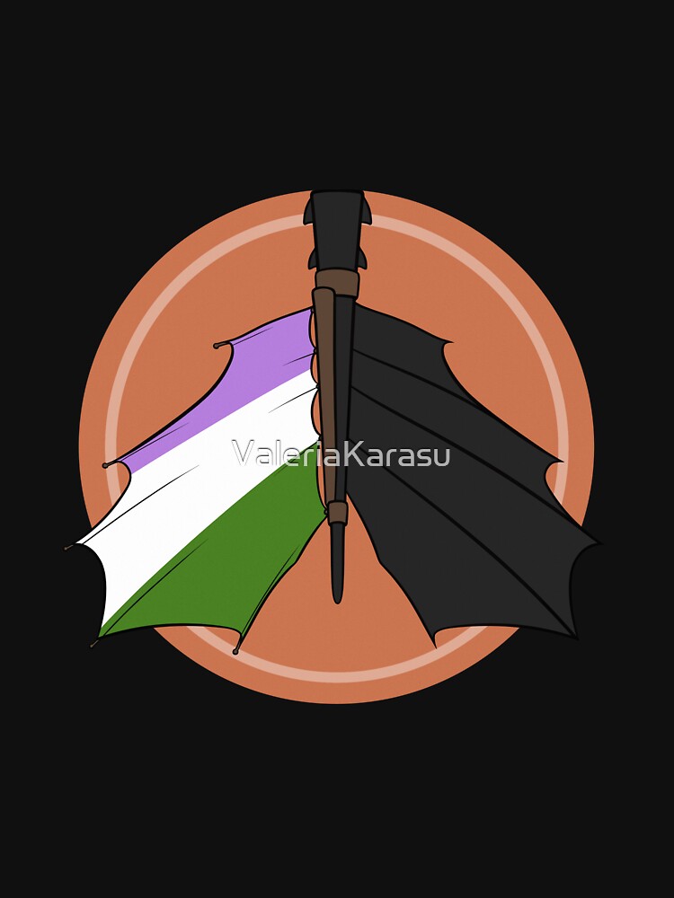 "Toothless Tail Genderqueer Pride" T-shirt for Sale by ValeriaKarasu ...