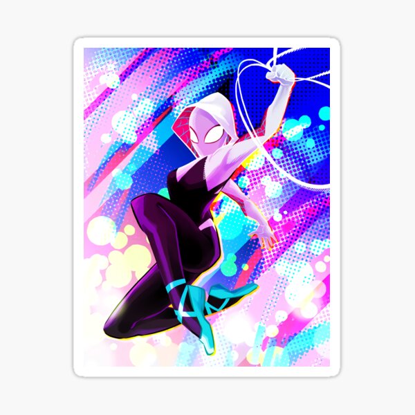 "Spider.Gwen" Sticker for Sale by GeorgieDeemss | Redbubble