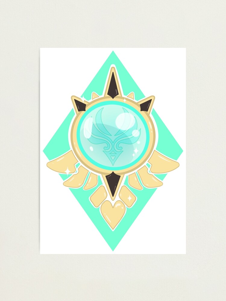 "genshin impact anemo mondstat vision" Photographic Print for Sale by ...