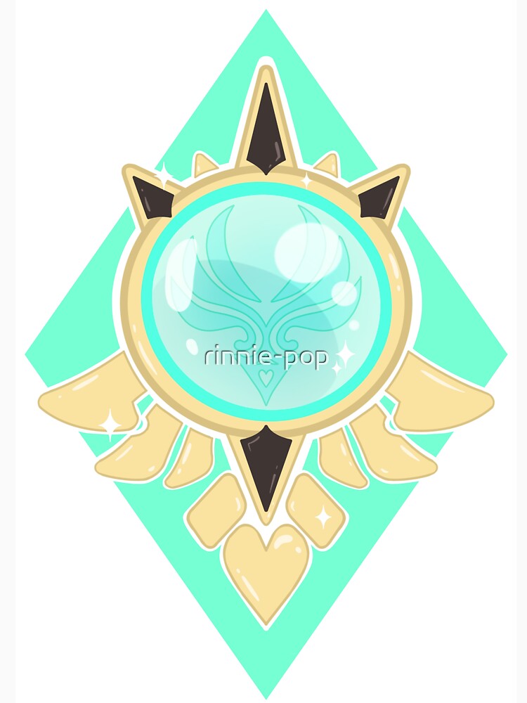 "genshin impact anemo mondstat vision" T-shirt for Sale by rinnie-pop ...