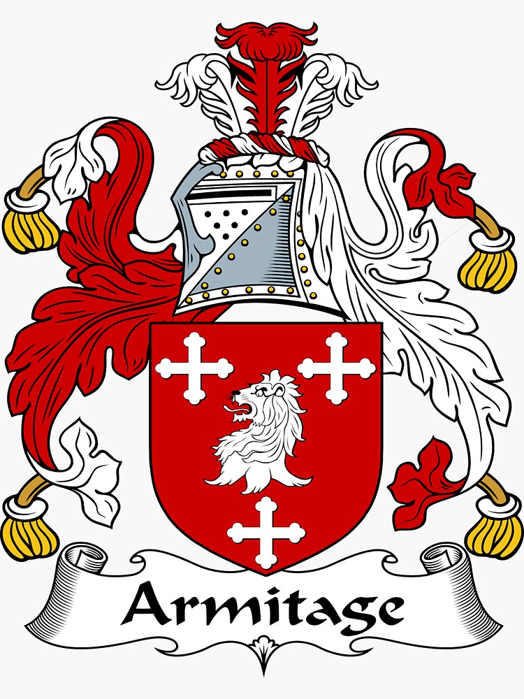 "Armitage" Sticker by HaroldHeraldry | Redbubble