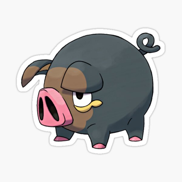 "Lechonk" Sticker by datjunk11 | Redbubble