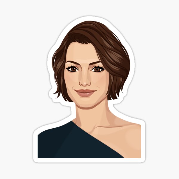 "Ann" Sticker for Sale by elinanovak | Redbubble