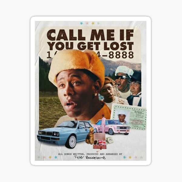 "Call Me Poster Poster" Sticker for Sale by hamdanrondo | Redbubble
