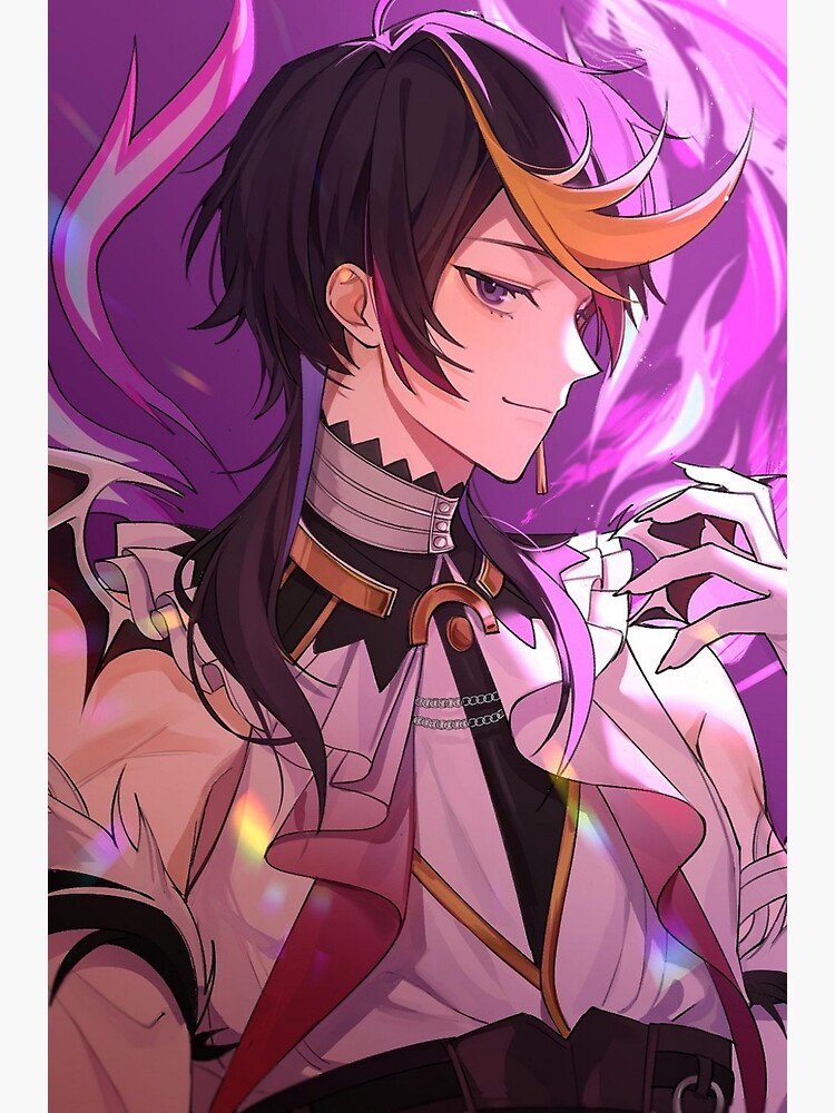 "Shu Yamino - Nijisanji" Poster by FaiqaIftikhar22 | Redbubble