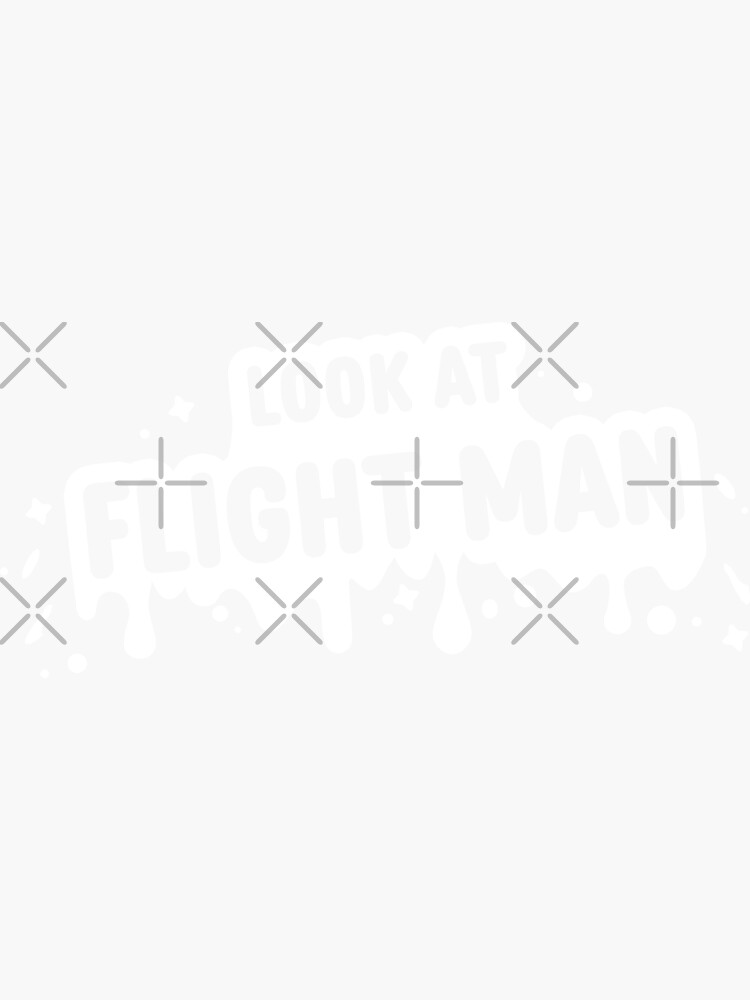 "Flight Reacts Merch Flightreacts Ftc Look At Flight Man" Sticker for ...