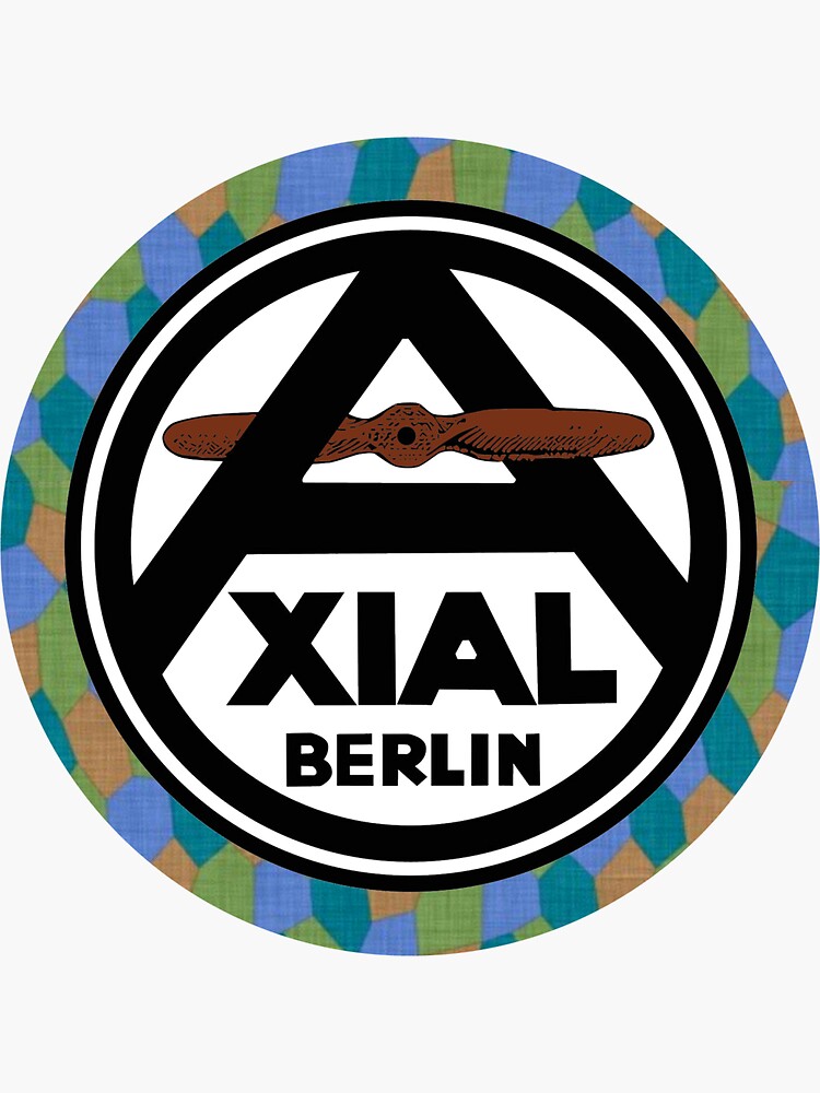 "Axial propeller logo" Sticker by MichaelEpp | Redbubble