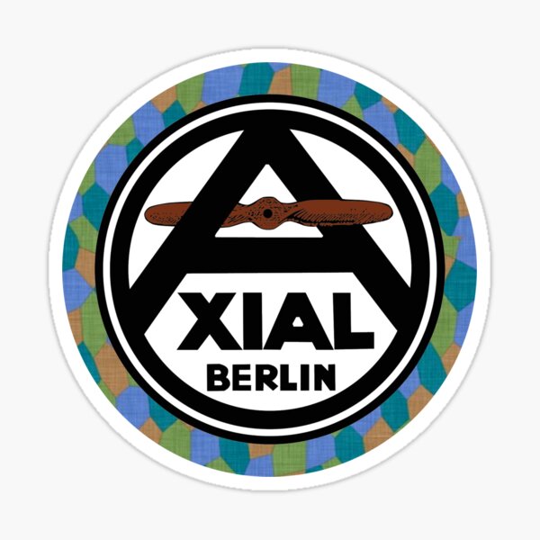 "Axial propeller logo" Sticker by MichaelEpp | Redbubble