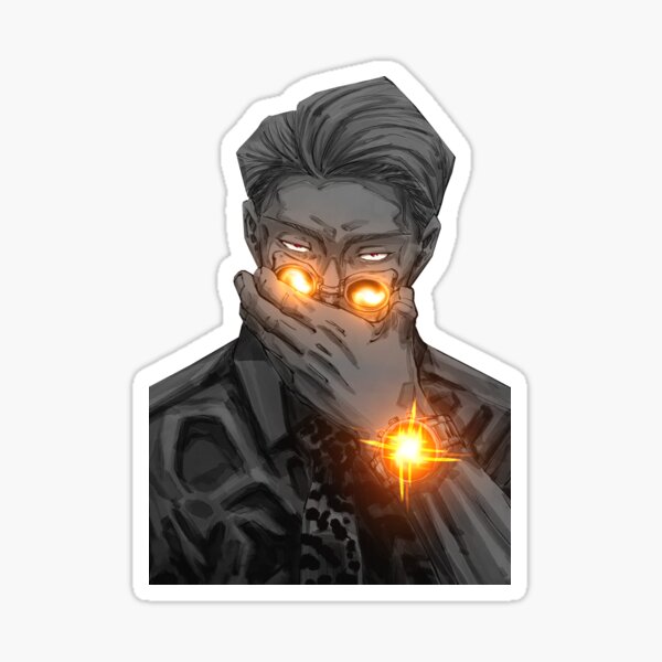 "epic anime panel nanami [4K]" Sticker by Zeruu1 | Redbubble