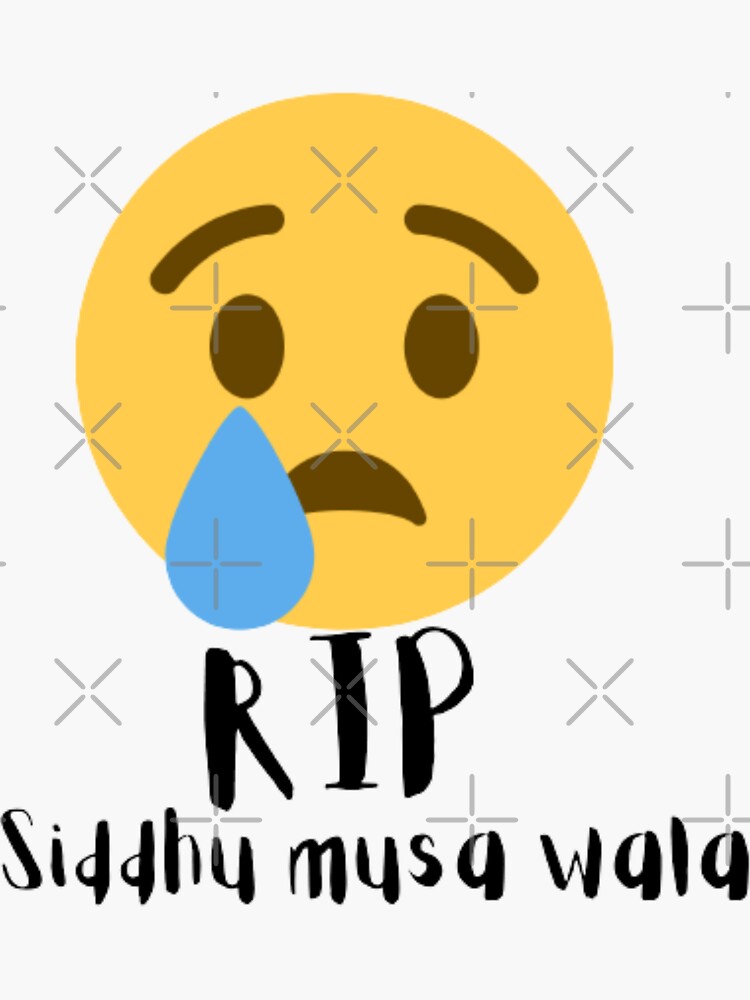 "Siddhu moose wala" Sticker for Sale by Javedempire | Redbubble