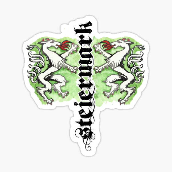 "Styria - Styrian panther watercolor" Sticker for Sale by Steiragwaund ...