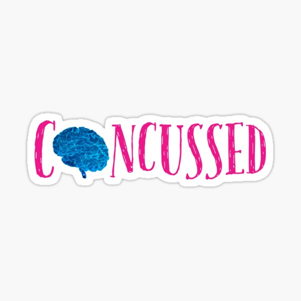 " Concussed, concussion, traumatic brain injury awareness month themed ...