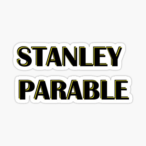 "Stanley Parable" Sticker by PaulGoldStore | Redbubble