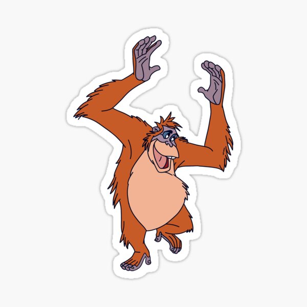 "King Louis" Sticker for Sale by EmmaDreamer | Redbubble