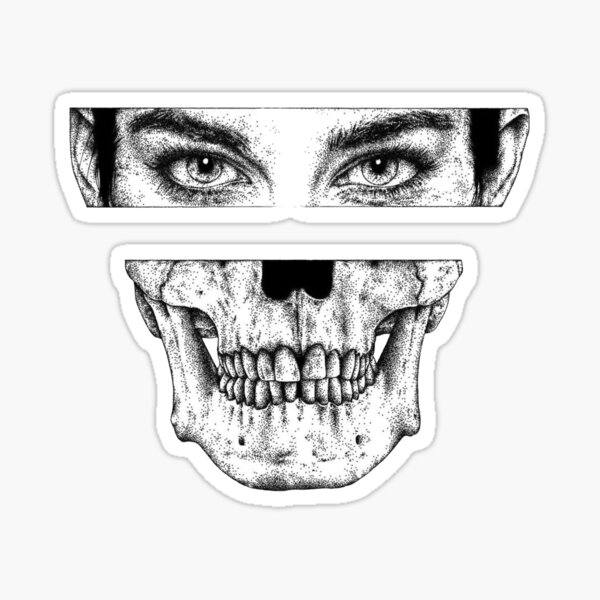 "Face" Sticker for Sale by dimpashkov | Redbubble
