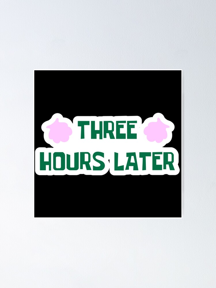 "SpongeBob Three Hours Later" Poster for Sale by Stokesk | Redbubble