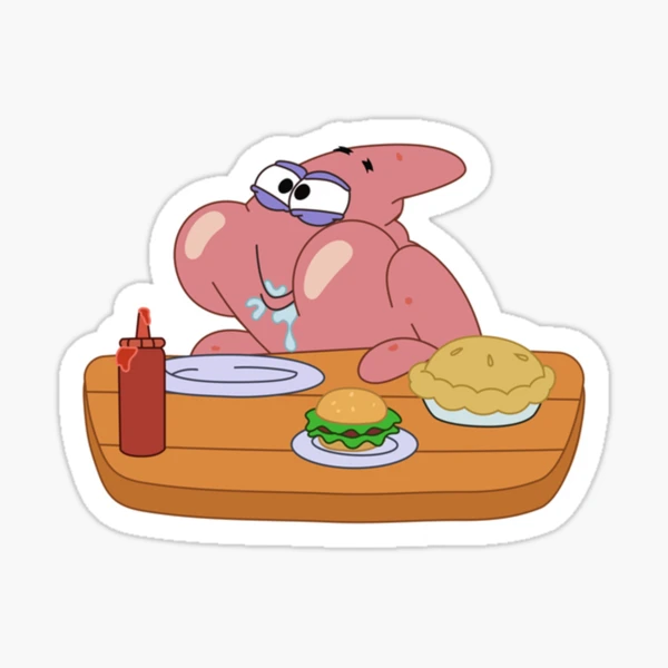 Patrick Star Eating Food Patrick Star | Encyclopedia SpongeBobia