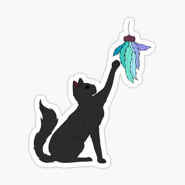 "Neptunic Cat" Sticker for Sale by Doodle-Kabootle | Redbubble