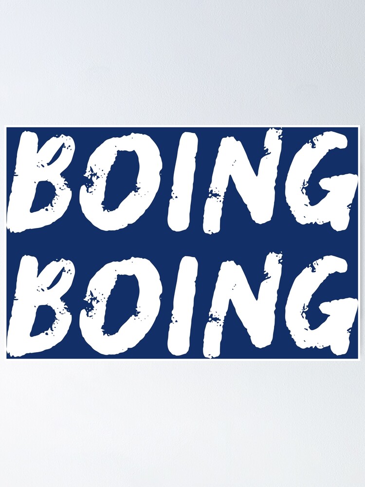"Boing Boing Baggies" Poster for Sale by Loveisfootball | Redbubble