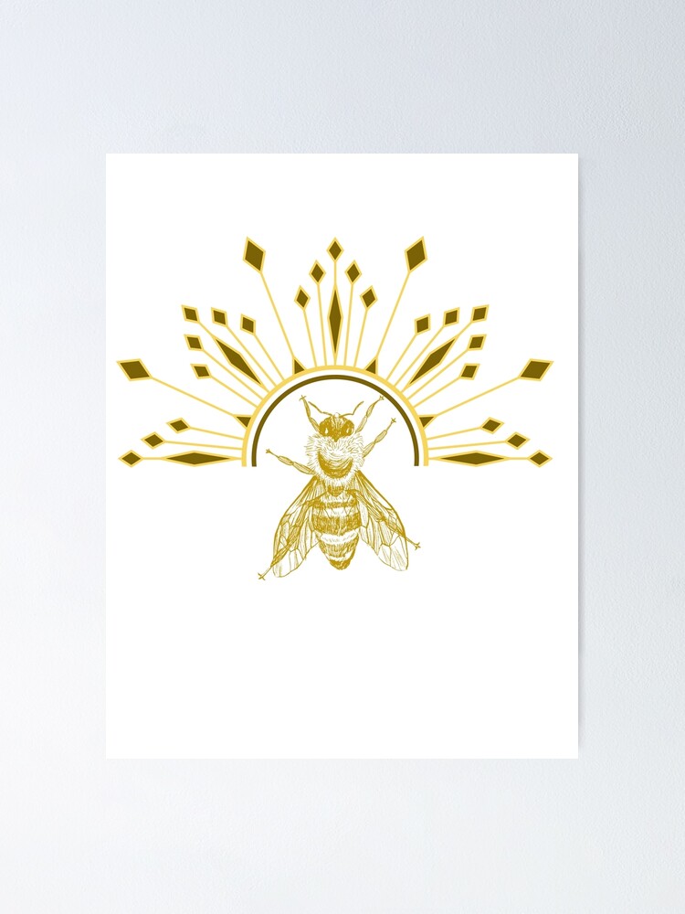 "Queen Bee " Poster for Sale by Natscomm | Redbubble