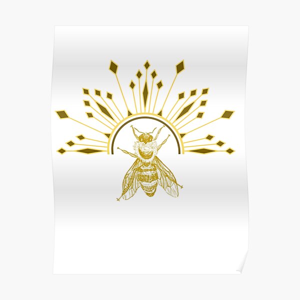 "Queen Bee " Poster for Sale by Natscomm | Redbubble
