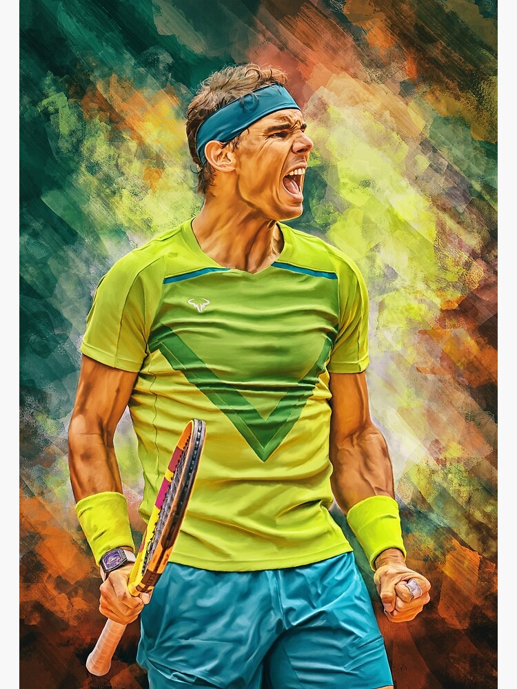 "Rafael Nadal roar come on gesture. RG French Open 2022. Digital ...