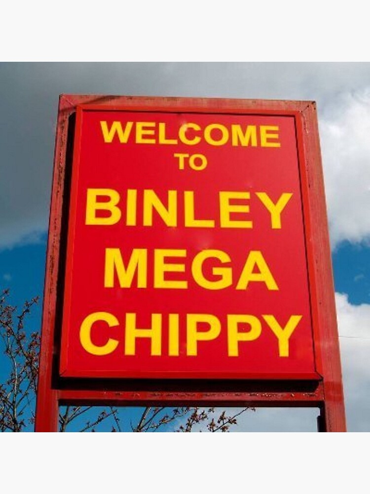 "Binley Mega Chippy sign - Coventry - Fish and Chips" Poster for Sale ...