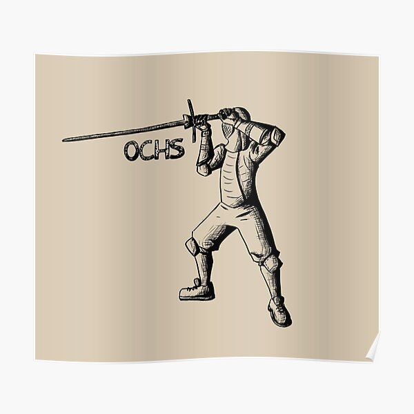 " H.E.M.A Ochs guard" Poster for Sale by IcyDicyArt | Redbubble