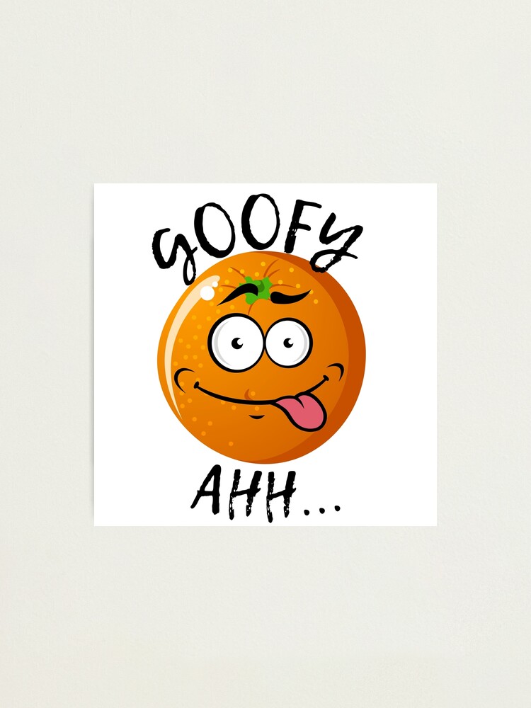 "Goofy Ahh... with goofy tomato" Photographic Print for Sale by ...