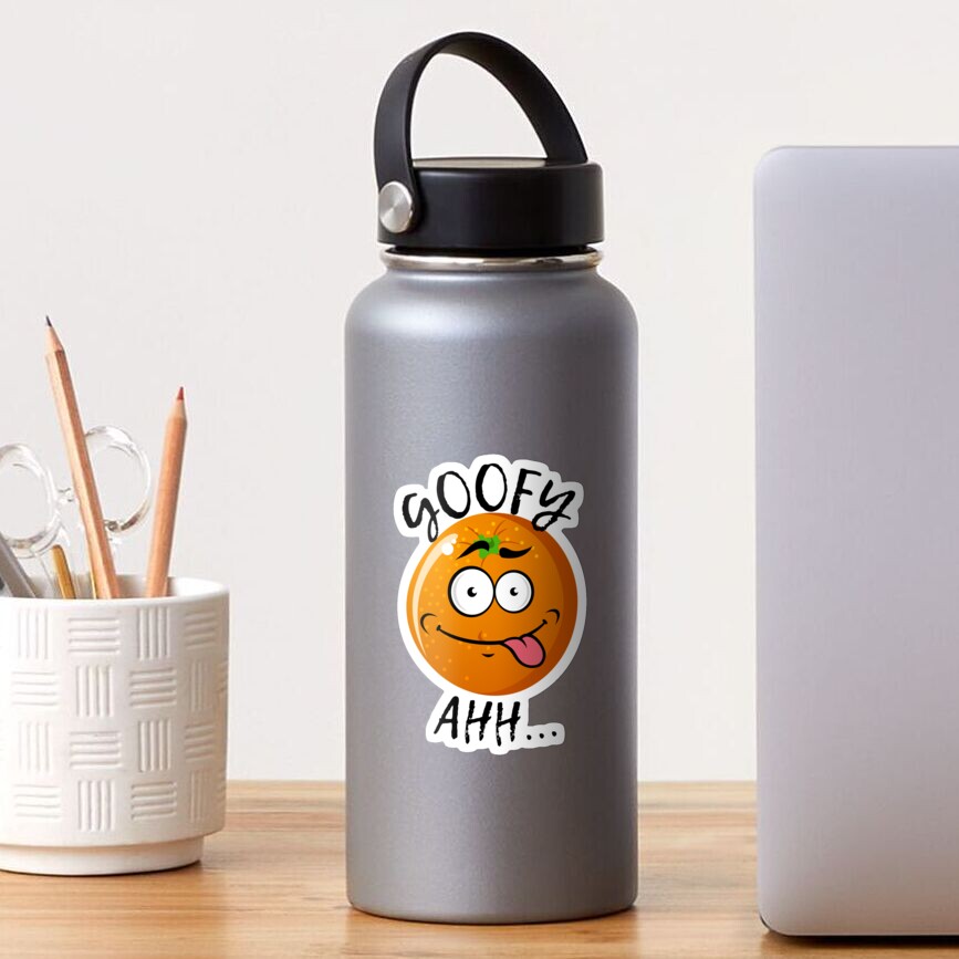 "Goofy Ahh... with goofy tomato" Sticker for Sale by KoopTroop | Redbubble