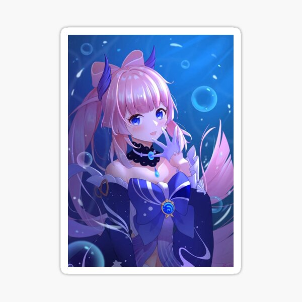 "Kokomi" Sticker for Sale by I-Lov3-Anime | Redbubble