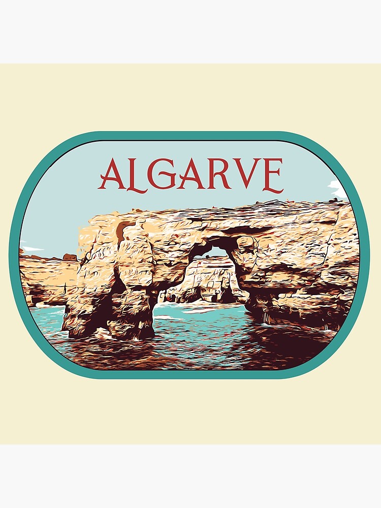 "Algarve Portugal vintage travel decal" Poster for Sale by Lemomo-Geo ...