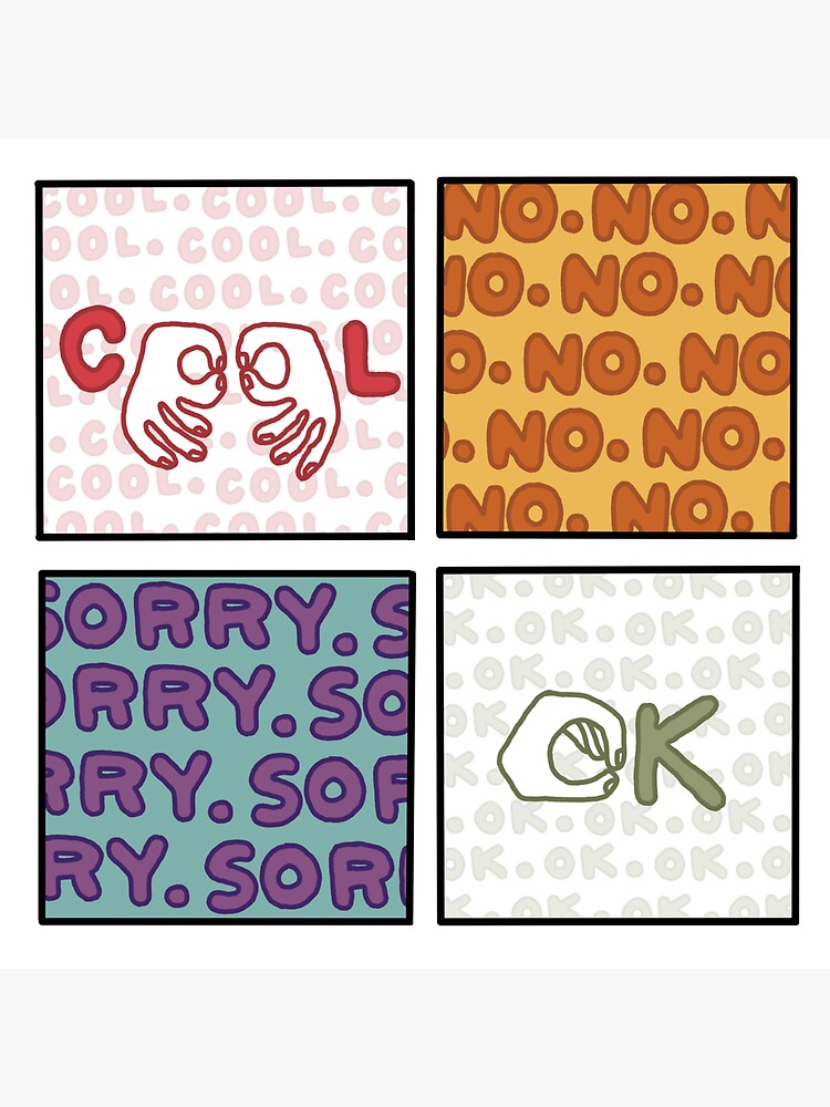 "mixed emotions sticker" Sticker for Sale by smollemoon | Redbubble