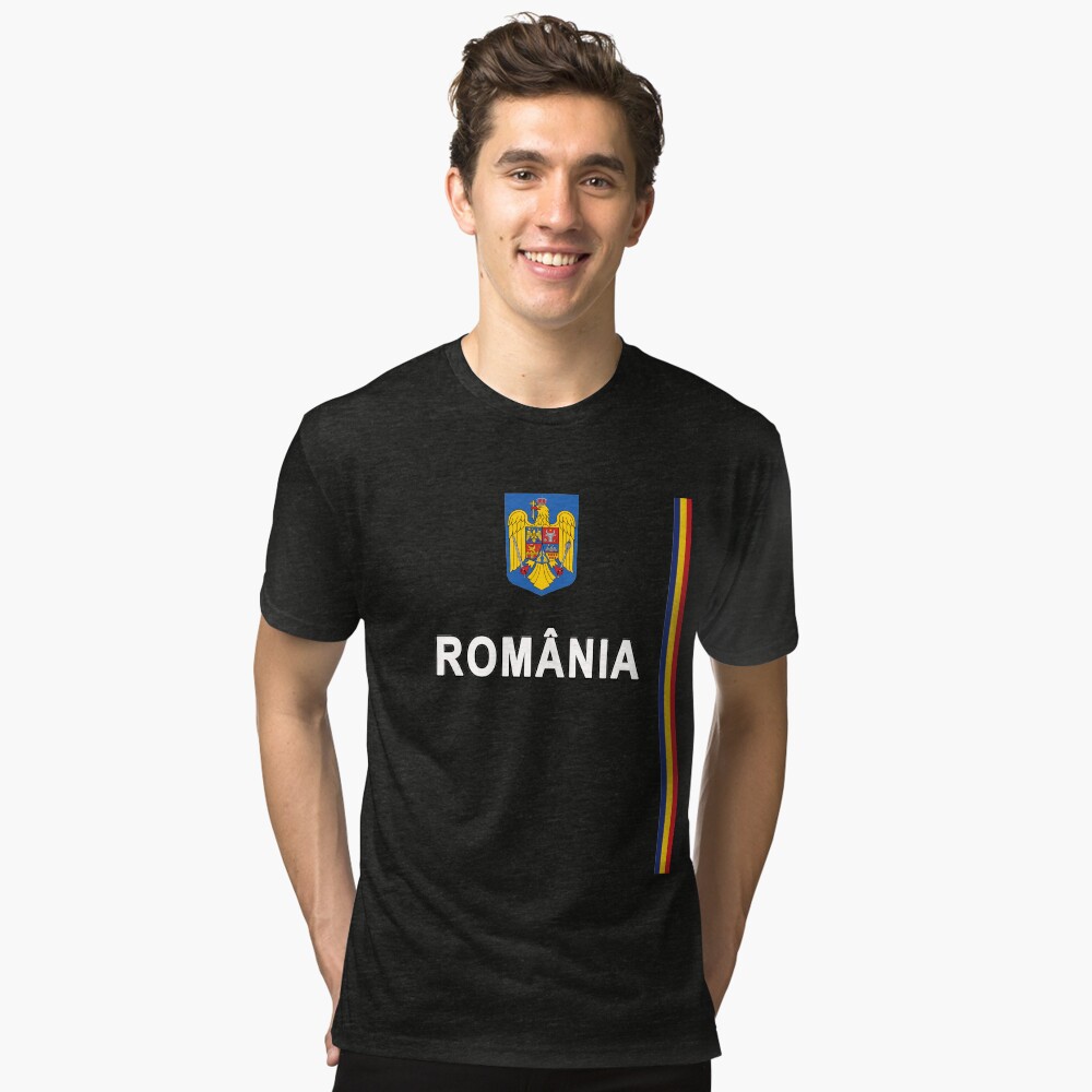 "Romania Team - Romanian National Jersey Design" Essential T-Shirt for ...