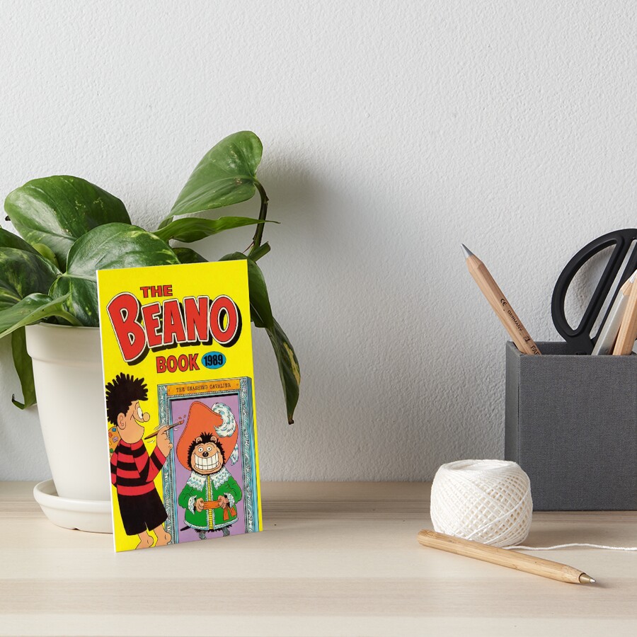 "The Beano book, 1989, Dennis the Menace and Gnasher" Art Board Print ...